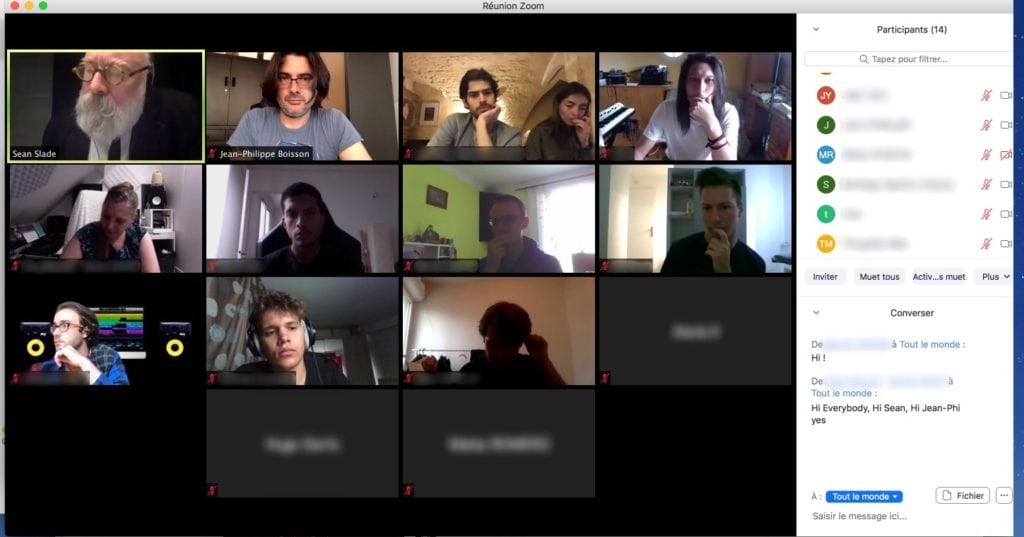 Masterclass avec Sean Slade pour Abbey Road Institute Paris