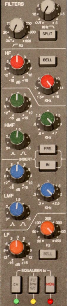 SSL - E and G series EQ - Abbey Road Institute Amsterdam - Blog