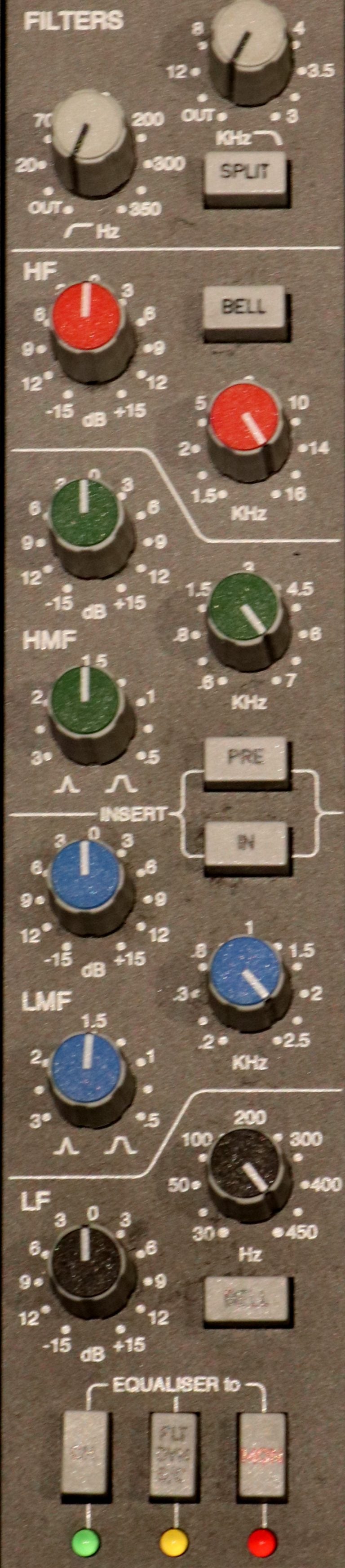 SSL - E and G series EQ - Abbey Road Institute Amsterdam - Blog